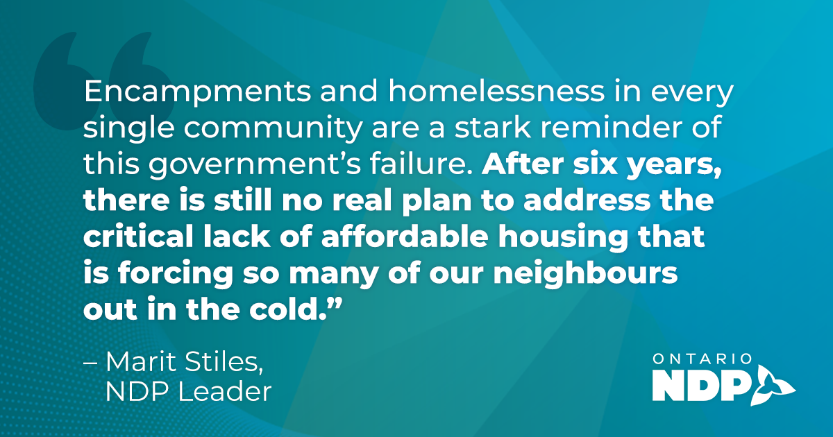 Stiles and Bell call out Ford’s failure on homelessness following ...