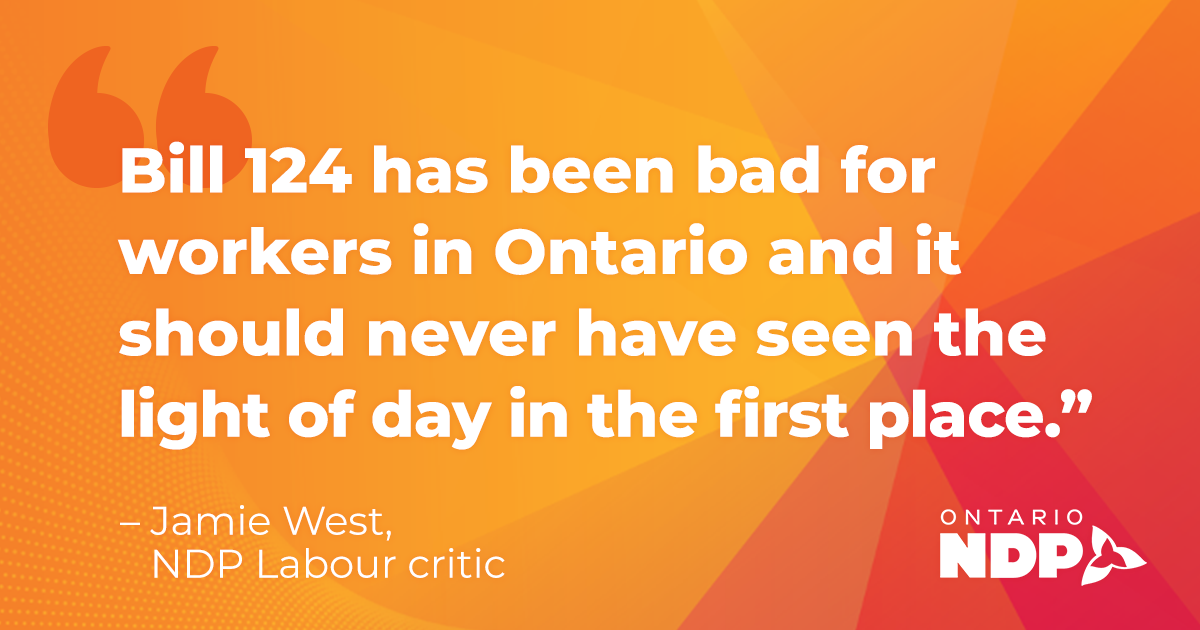 West: Doug Ford should get out of the way of workers’ protected rights ...